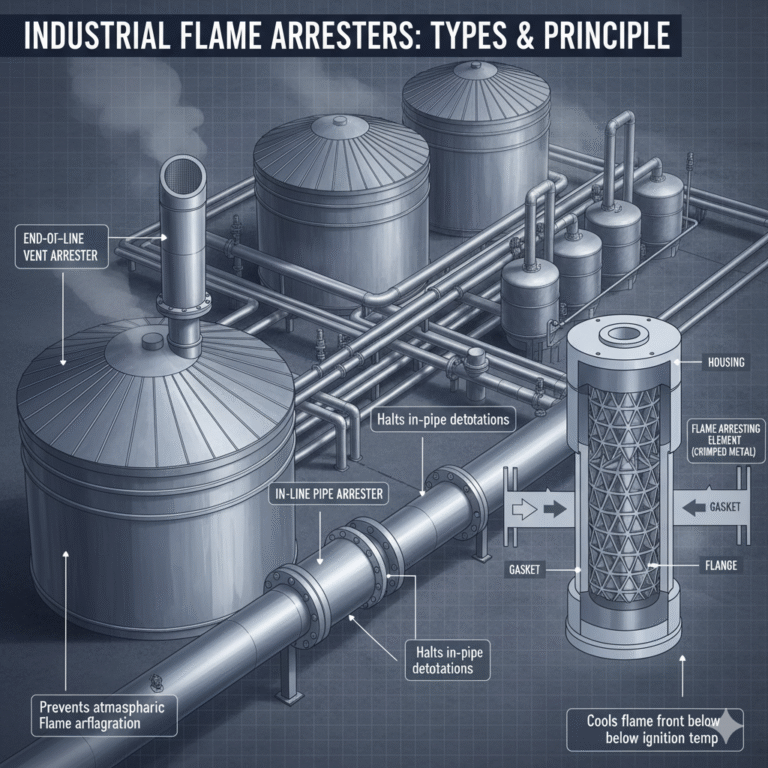 What Is a Flame Arrester and How Does It Work? | Types & Functions ...